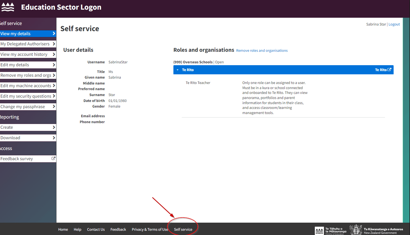 Activating your Te Rito account