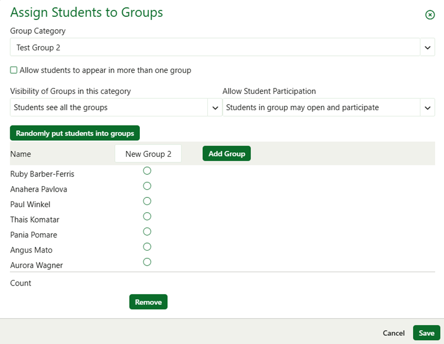 How To Create A Class Group